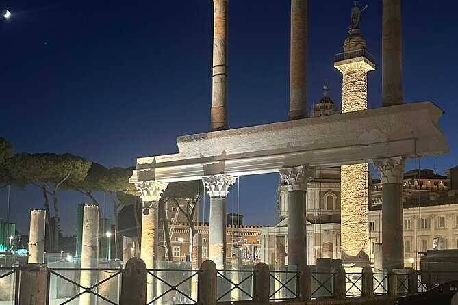 Rome in the evening, private tour with hotel pick-up - Key Points