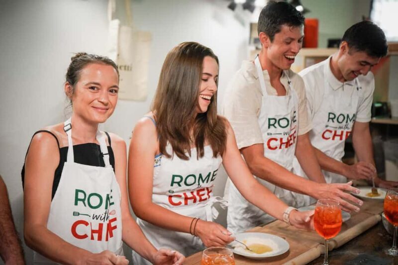 Rome: Make Pasta & Mix 3 Italian Spritz Near the Colosseum - Key Points