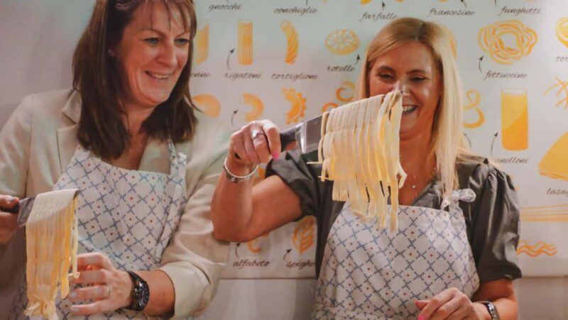 Rome: Make Pasta & Mix 3 Italian Spritz Near the Colosseum - FAQ