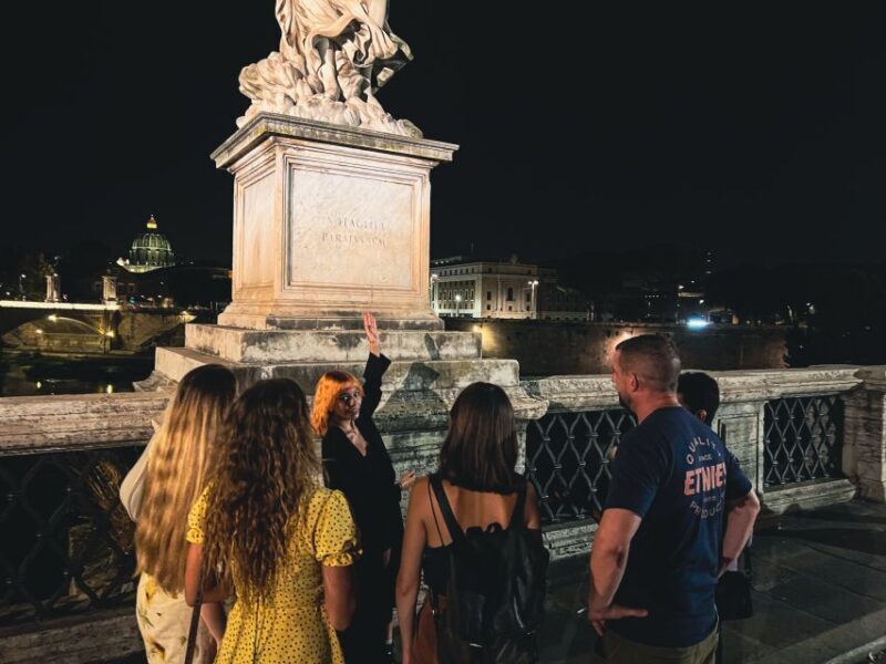 Rome Night Mysteries Guided Walking Tour - Group Size and Experience