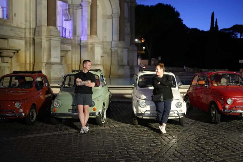 Rome: Night Photo Session in a Fiat 500 with Aperol Spritz - The Views and Photo Opportunities
