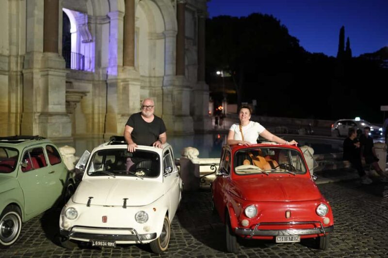 Rome: Night Photo Session in a Fiat 500 with Aperol Spritz - Frequently Asked Questions