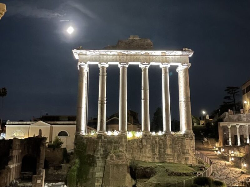 Rome: Nighttime Tour Outside the Colosseum with Local Guide - Frequently Asked Questions