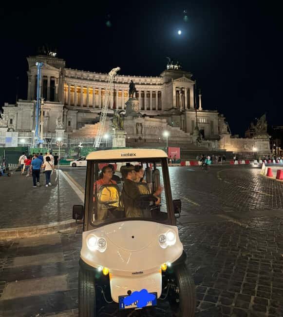 Rome: Nocturnal Golf Cart Tour - Exploring Rome with a Nocturnal Golf Cart Tour: An Honest Review