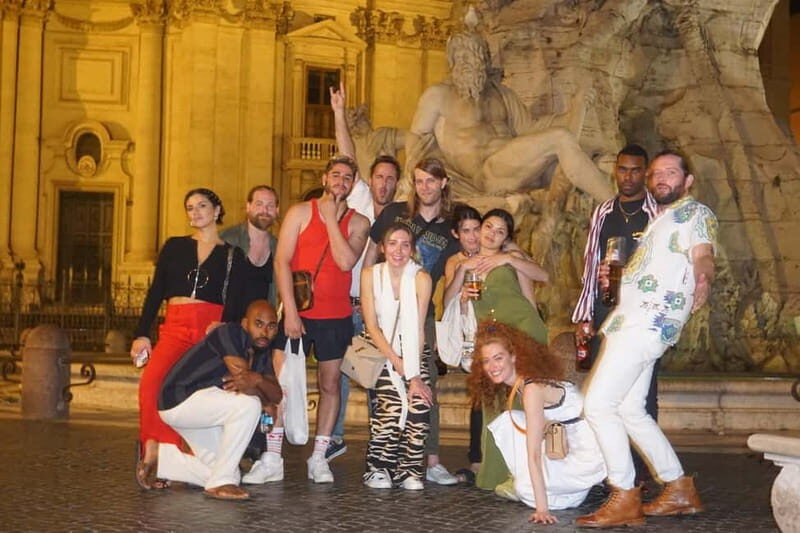 Rome: Nocturnal Golf Cart Tour - Key Points