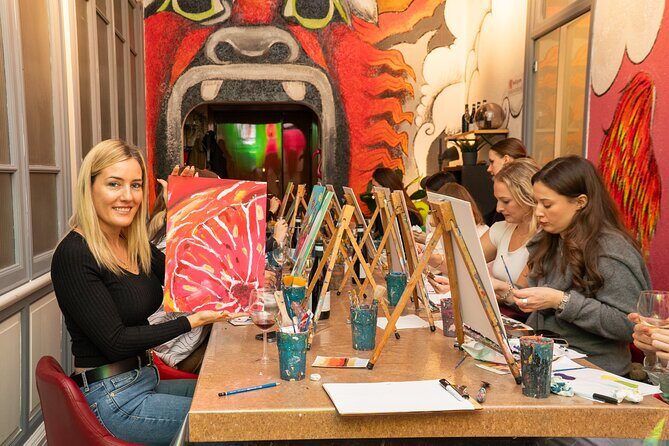 Rome: Paint & Sip Experience in Piazza Navona - Key Points