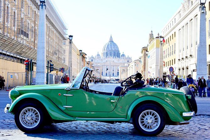 Rome Panoramic Tour by Classic Cabriolet - Key Points