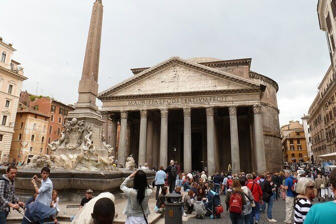 Rome Pantheon Guided Audio Tour Skip The Line Escorted Entrance - Key Points