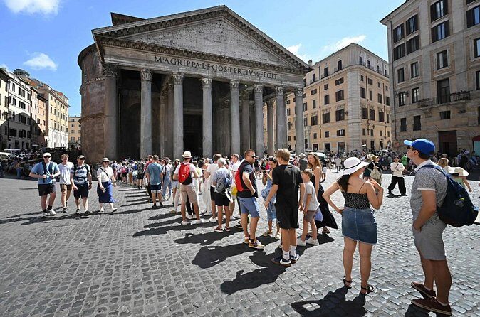 Rome Pantheon Guided Audio Tour Skip The Line Escorted Entrance - FAQs