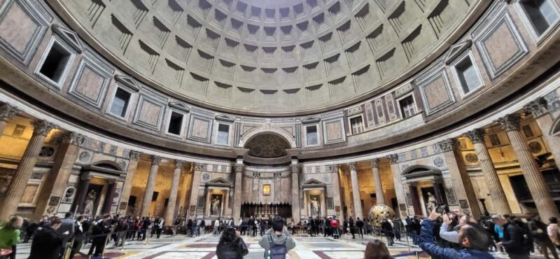 Rome: Pantheon Priority Entry Tickets with Interactive App - FAQ