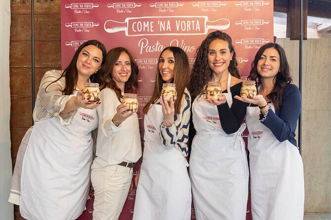 Rome: Pasta and tiramisu class with wine pairing at Come Na Vorta - Key Points