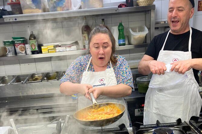 Rome: Pasta Cooking Class, Dinner & Wine in Authentic Restaurant - The Breakdown: What to Expect Step-by-Step  