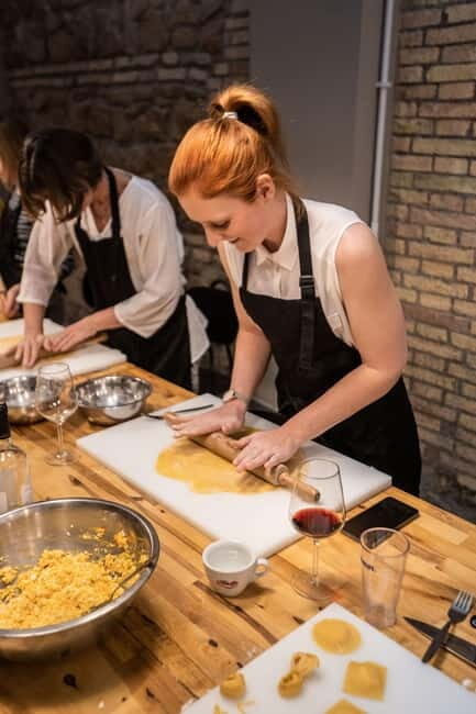 Rome: Pasta Cooking Class with Wine, Coffee, and Limoncello - What to Expect from the Pasta Cooking Class
