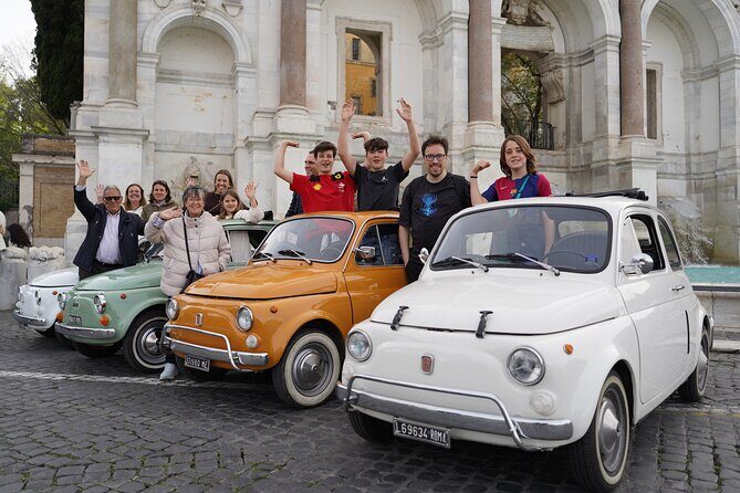 Rome Photography service with fiat 500 vintage car - FAQ