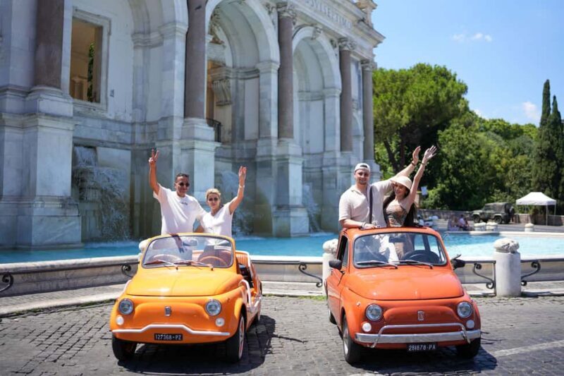 Rome: Photoshoot Service with Vintage Fiat 500 - The Experience of the Photoshoot & Guide Expertise