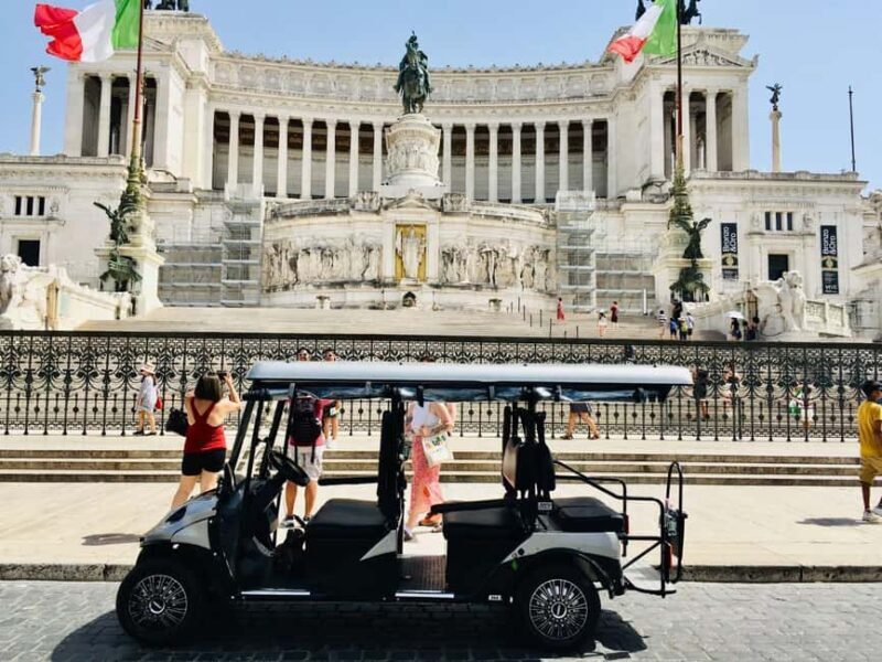 Rome: Private City Sightseeing Tour by Golf Cart - What to Expect from the Itinerary