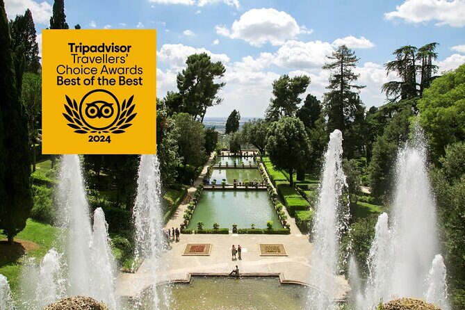 Rome: Private Day Trip To Tivoli Villa D'Este and Hadrian Villa - Key Points  