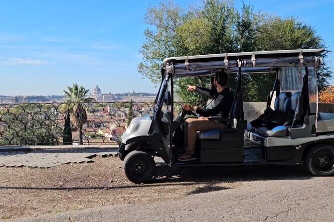 Rome Private Golf Cart and Street Food Tour - Key Points