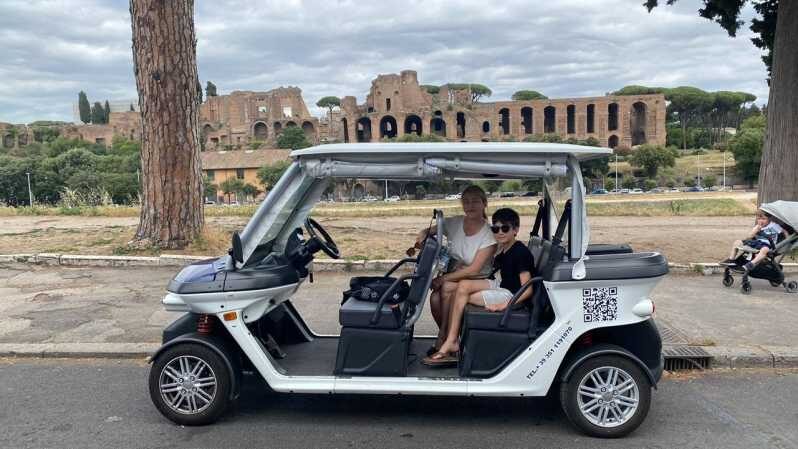 Rome: Private Golf Cart Tour with Artisanal Gelato - Frequently Asked Questions