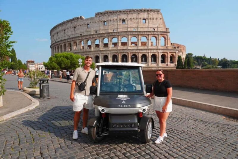 Rome: Private Golf Cart Tour with Artisanal Gelato Tasting - What to Expect During the Tour