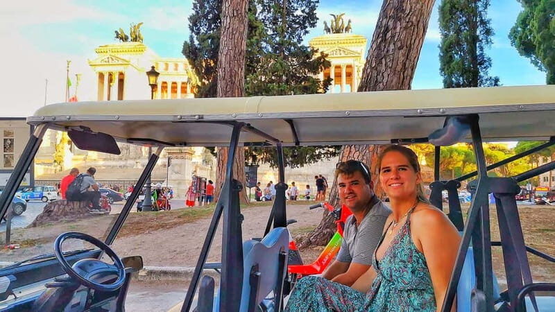 Rome: Private Golf Cart Tour with Local and Artisanal Gelato - The Sum Up