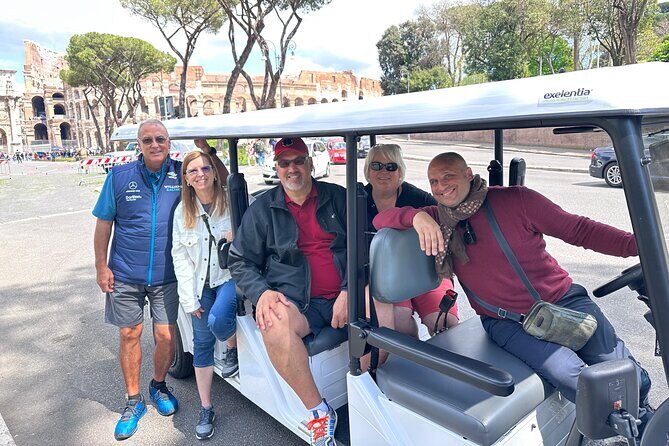 Rome: Private/Group 4 Hours Golf Cart SightseeingTour - The Experience with Guides: Personal Touches Matter