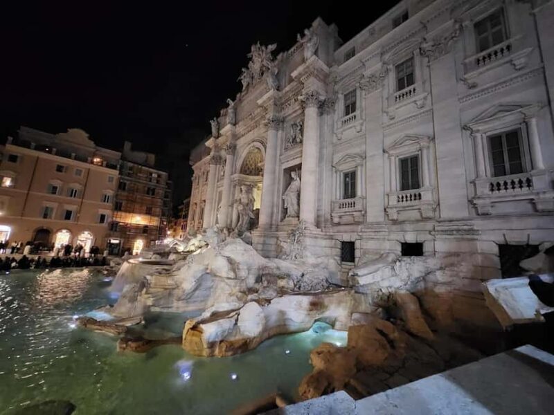 Rome: Private Night Golf Cart Tour - Key Points