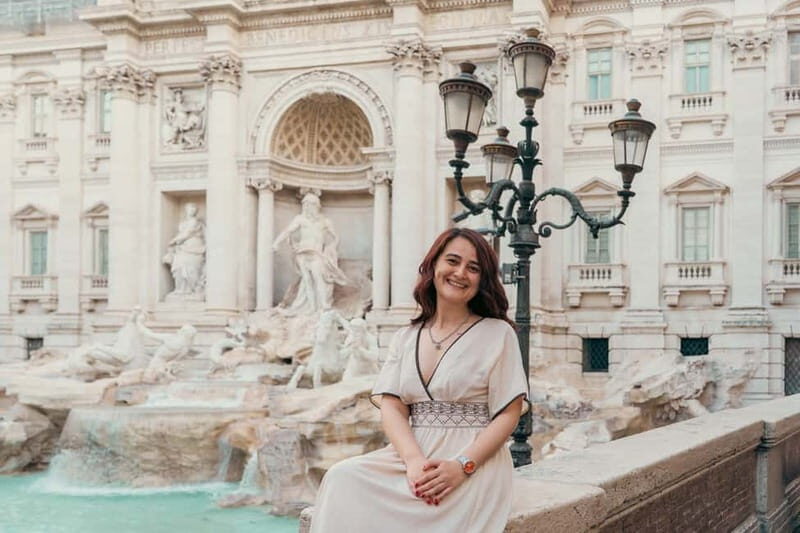 Rome: Private photoshoot at the Trevi Fountain Golden Hour - The Practicality of the Experience