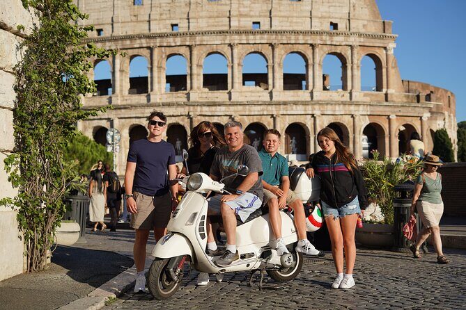Rome Private Vespa Tour - Key Points