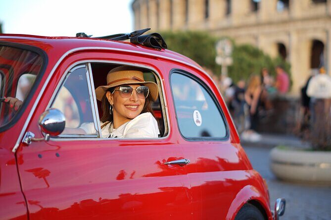 Rome Pro Photoshoot service include free transport FIAT 500 - FAQ