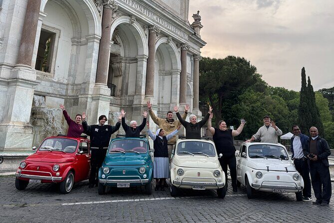 Rome: Retro Fiat 500 Car Tour with Pro Photographer - Key Points