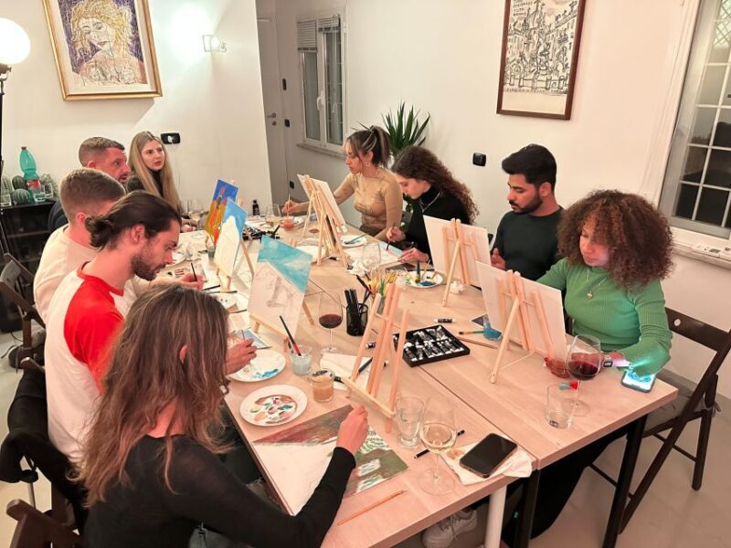 Rome: Small-Group Art Class with Wine - An Overview of the Experience