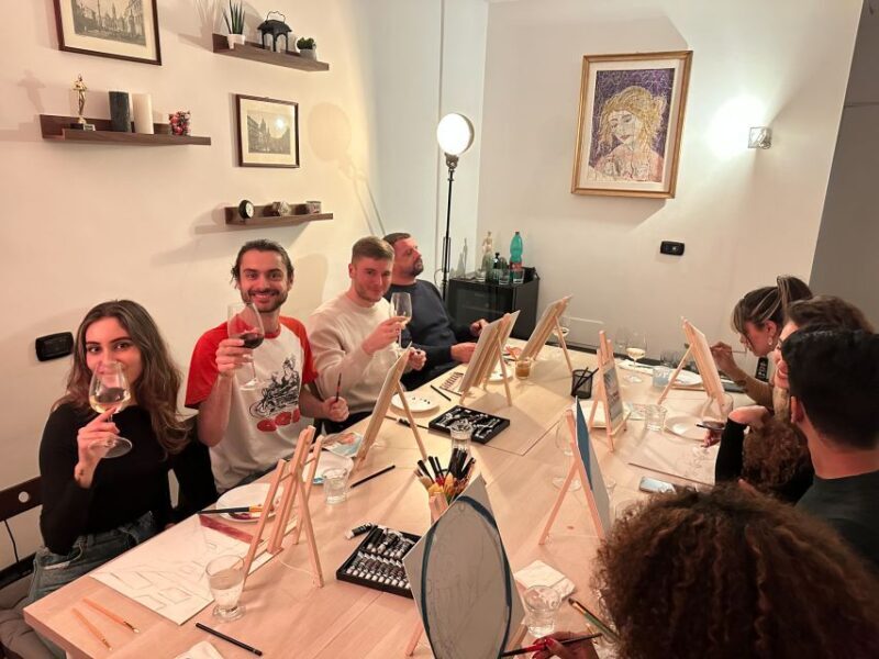Rome: Small-Group Art Class with Wine - FAQs