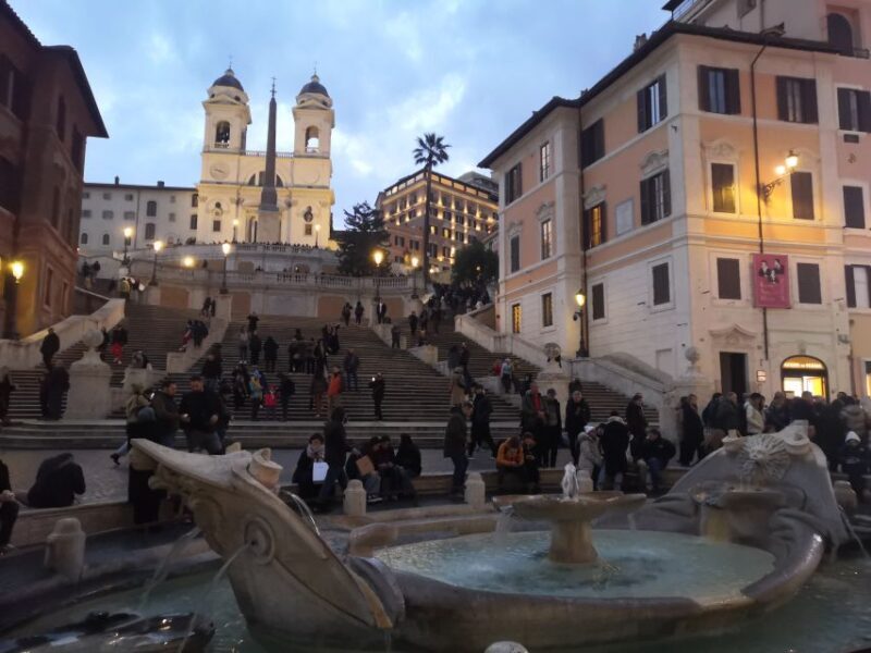 Rome: Spanish Steps, Trevi, Navona and Pantheon Sunset Tour - Practical Tips for the Tour