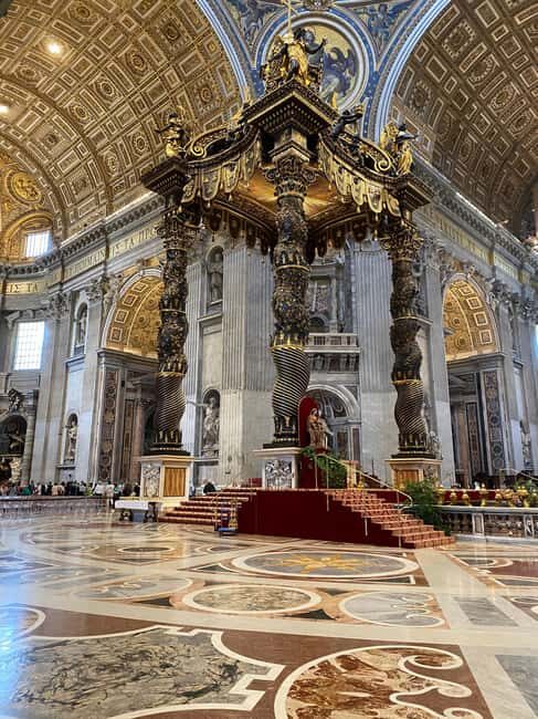 Rome: St. Peter's Basilica Guided Tour - The Itinerary Breakdown: What to Expect on This Tour