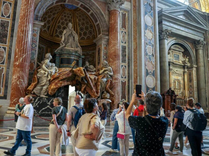 Rome: St. Peters Basilica, Tombs Tour & Optional Dome Climb - FAQ