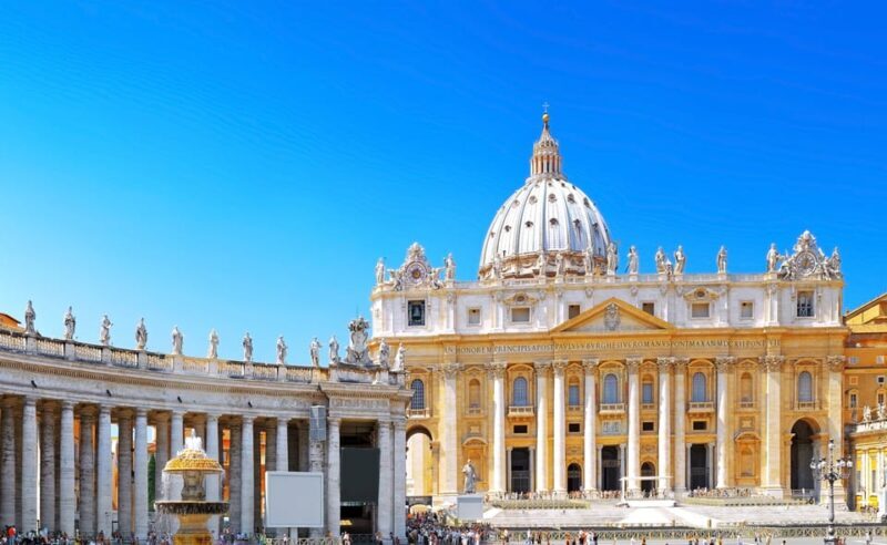 Rome: St. Peters Basilica Tour with Dome Lift Access - Key Points