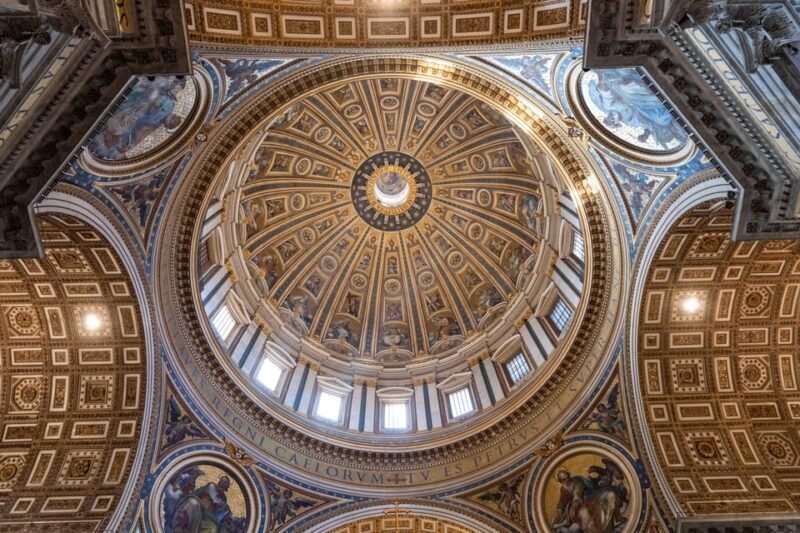 Rome: St. Peters Basilica Tour with Dome Lift Access - FAQ