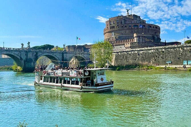 Rome Tiber River Ride and Top Food Tasting with Wine Pairing - Key Points