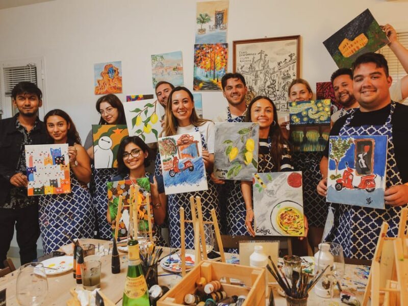 Rome: Tipsy Painting Class with Fine Wine and Arts - Who Should Consider This Experience?