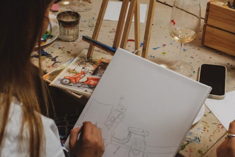 Rome: Tipsy Painting Class with Fine Wine and Arts - Experience Provider