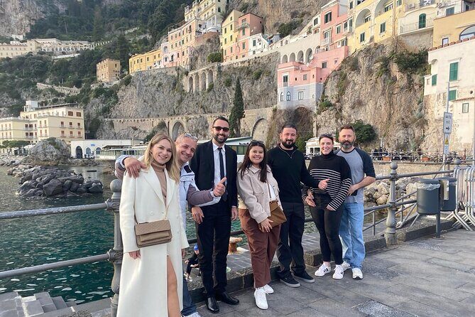 Rome to Pompeii, Amalfi Coast and Positano Small Group Day Trip - Key Points