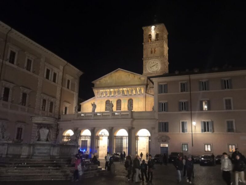 Rome: Trastevere & Campo de Fiori Street Food Walking Tour - End Point: Piazza di San Giovanni della Malva