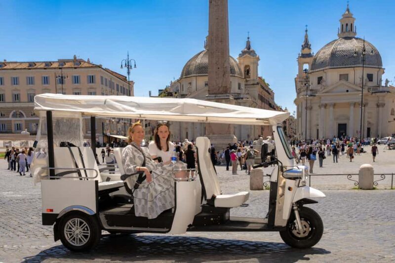 Rome: Tuk-Tuk Guided Tour in Rome City Center - Key Points