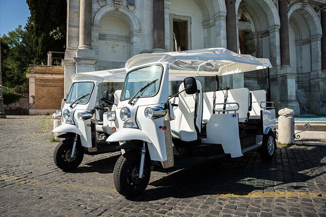 Rome Tuk-tuk Tour with Hotel Pickup and Prosecco - Key Points