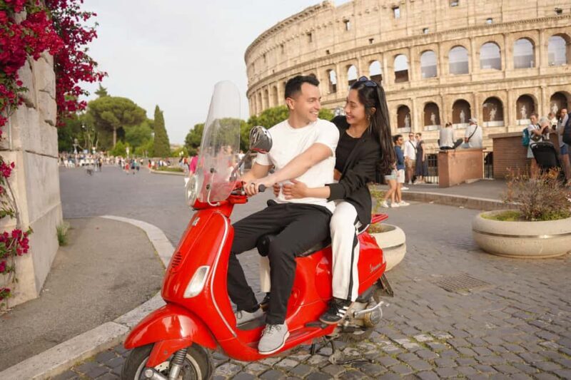 Rome: Vespa Photo Tour with Historic City Highlights - Key Points