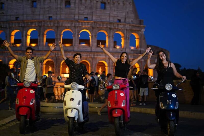 Rome: Vespa Scooter Night Tour with Pro Photographer service - The Sum Up