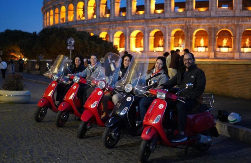 Rome: Vespa Scooter Night Tour with Pro Photographer service - FAQ