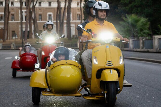 Rome Vespa Sidecar Tour 90-Minute City Highlights Tour - The Sum Up