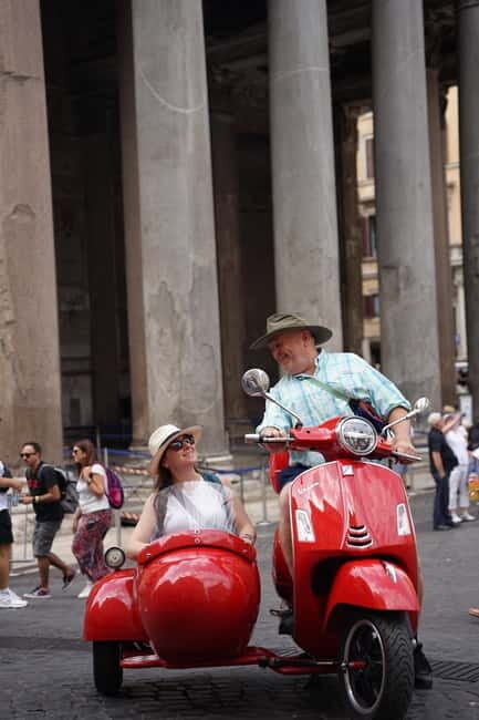 Rome Vespa Sidecar Tour: 90-Minute Panoramic Experience - Key Points